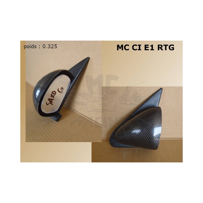 RETRO GAUCHE CITROEN SAXO POLYESTER / CARBONE